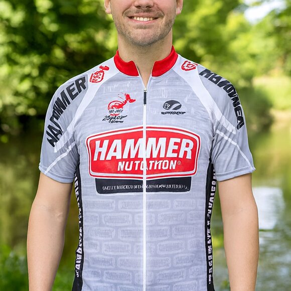 Voler | Shirts | Voler Grayred Xl Hammer 25 Years Endurance 2 Zip Short ...